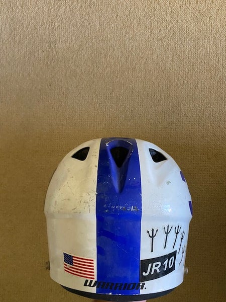 JORDAN WOLF DUKE LACROSSE GAME WORN HELMET | SidelineSwap | Buy and ...