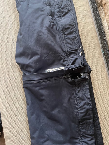 Used Men's Spyder Training Pants Medium Black | SidelineSwap | Buy and ...