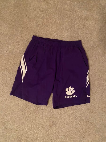 *Team Issued* Clemson Baseball Purple Shorts | SidelineSwap | Buy and ...