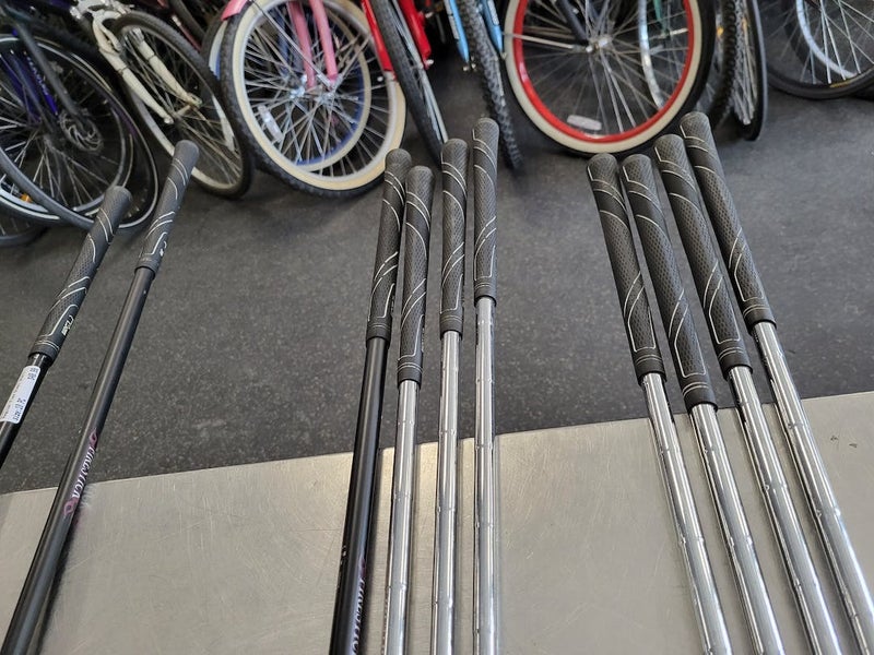 Used Wilson Tour Rx 10 Piece Regular Flex Steel Shaft Men's Club Sets ...