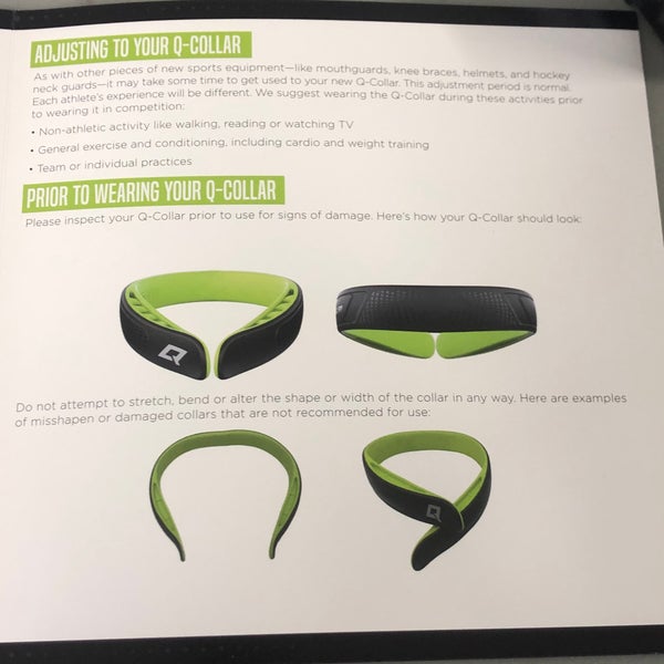 Q-Collar Neck Guard | SidelineSwap | Buy and Sell on SidelineSwap