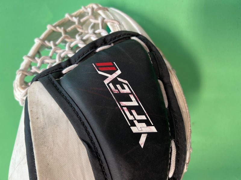 Used CCM Yflex Full Right Goalie Gloves & Blockers | SidelineSwap | Buy and Sell on SidelineSwap