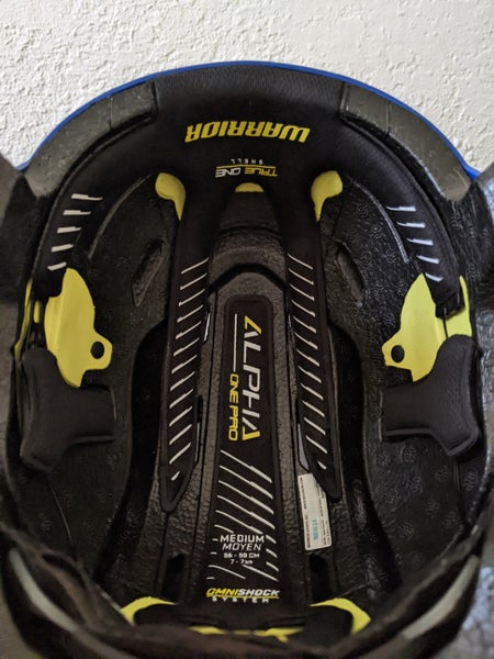 Used Medium Warrior Alpha One Pro Helmet | SidelineSwap | Buy and Sell ...
