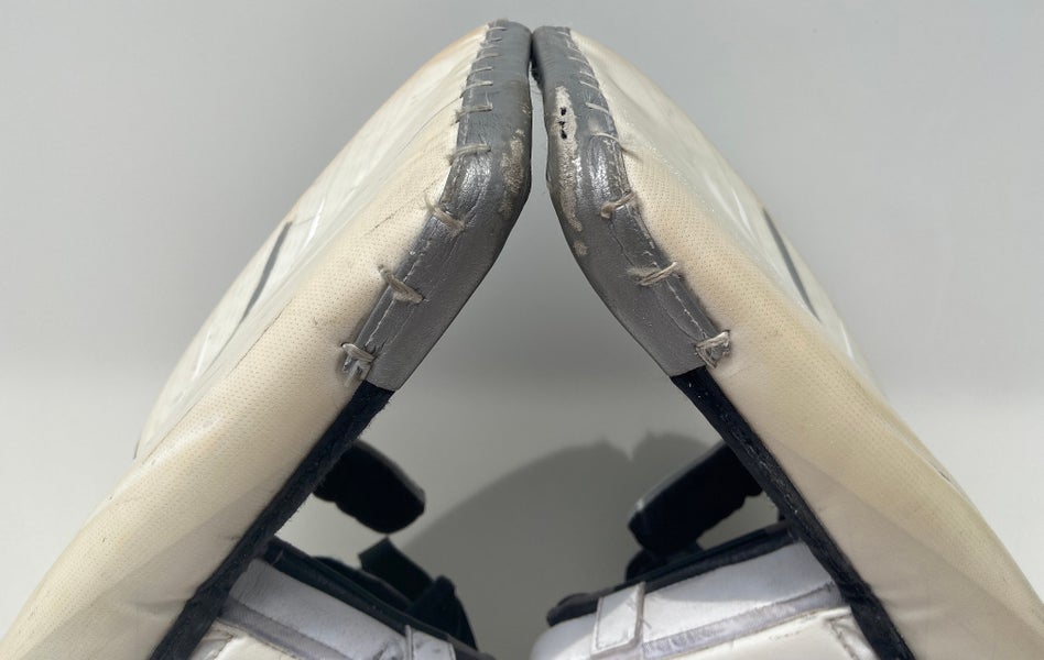 Used 35" inch Bauer Hyperlite Pro Goalie Leg Pads with new ProLace ...