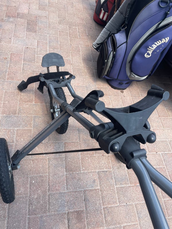 Sun Mountain Pathfinder PX4 Push Pull Golf Cart Trolley - Magnetic Gray ...