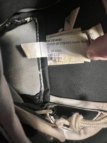 34+1" CCM Custom AXIS PRO Goalie Full Set | SidelineSwap | Buy and Sell ...