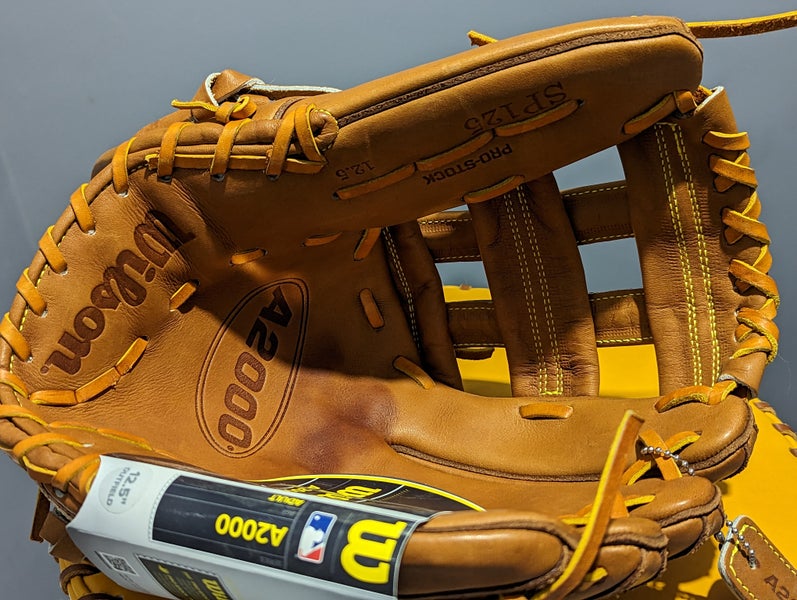 NWT Wilson A2000 SP125 Saddle Tan | SidelineSwap | Buy and Sell on ...