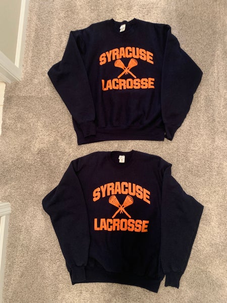 Heavy Weight Syracuse Lacrosse Crew Neck XL (1 left!!!) | SidelineSwap ...