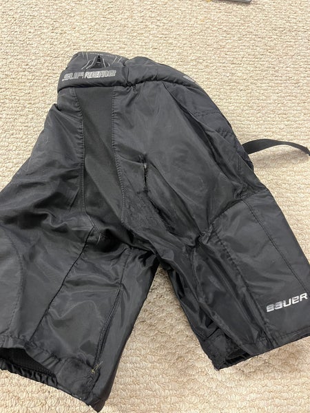 Junior Large Bauer Supreme One40 Hockey Pants | SidelineSwap | Buy and ...