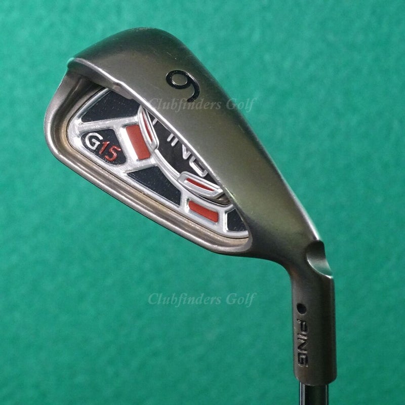 Ping G15 Green Dot UW Utility Wedge Factory AWT Steel Stiff | SidelineSwap