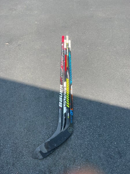 Used lefty hockey sticks. Check Description For More Details About The ...