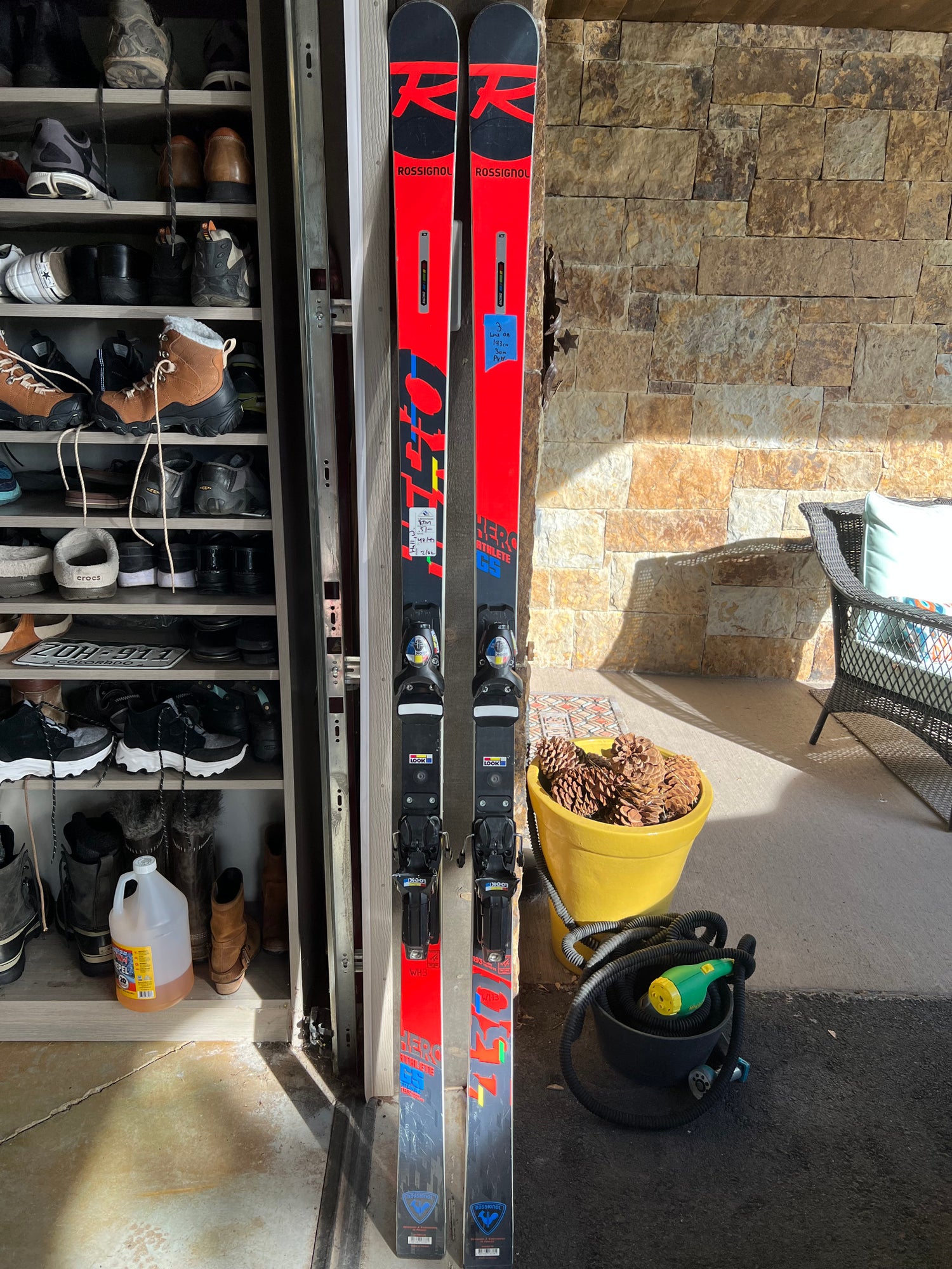 Used Men's 2021 Rossignol 193 cm Racing Hero FIS GS Pro Skis With Look ...