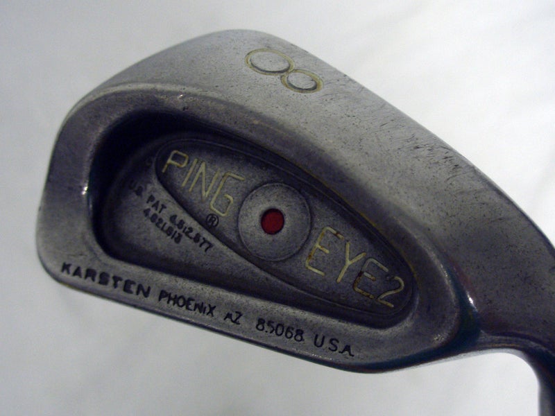 Ping Eye 2 8 Iron Red Plus-No-Plus (Steel, ZZ-Lite, Stiff) 8i Eye2 Golf ...