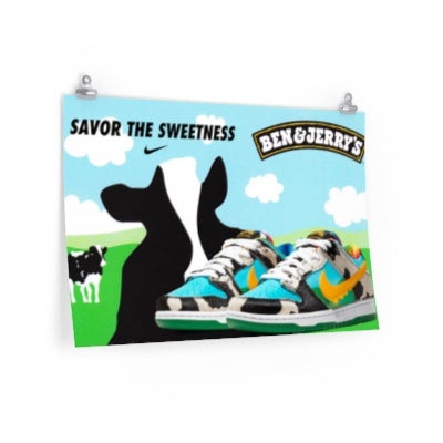 Ben and Jerry’s Chunky Dunky Poster | SidelineSwap | Buy and Sell on ...