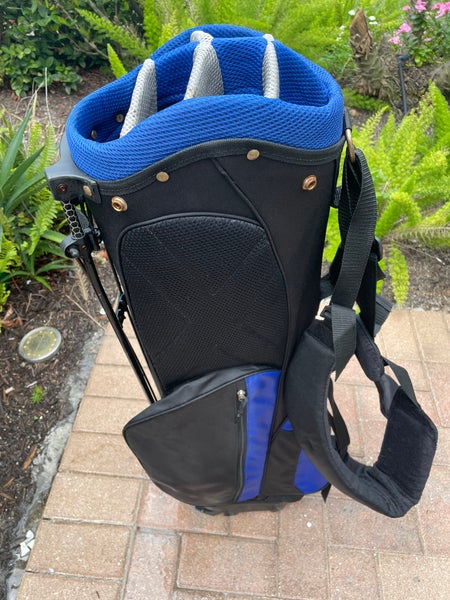 TI Tech Golf Stand Bag With shoulder strap and rain cover ...