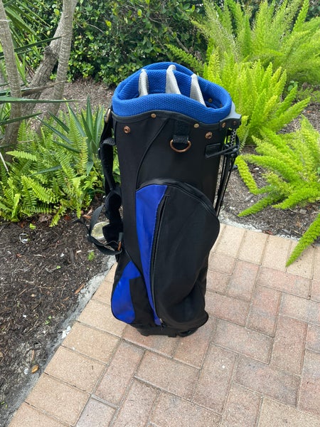 TI Tech Golf Stand Bag With shoulder strap and rain cover ...
