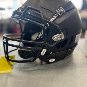 Used Extra Large Schutt F7 Helmet Vegas Gold With Green Face mask ...