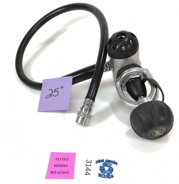 Dacor Yoke 1st First Stage Scuba Dive Regulator + BCD Inflator Hose ...