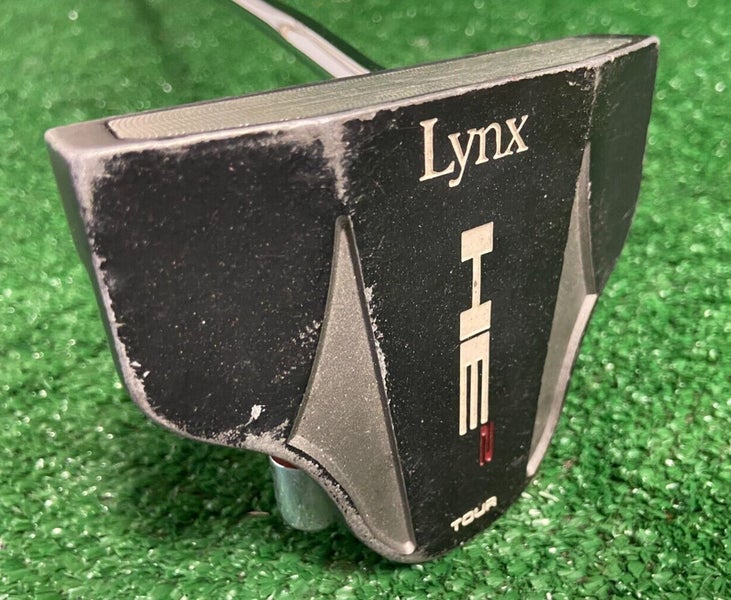 Lynx HE2 Tour Mallet Putter RH ~34" Steel With Shaft Label And Good ...