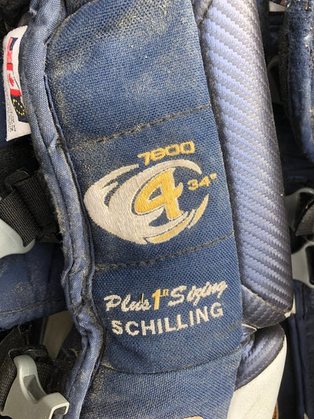 34+1” Vaughn Velocity V4 Goalie Leg Pads | SidelineSwap | Buy and Sell ...