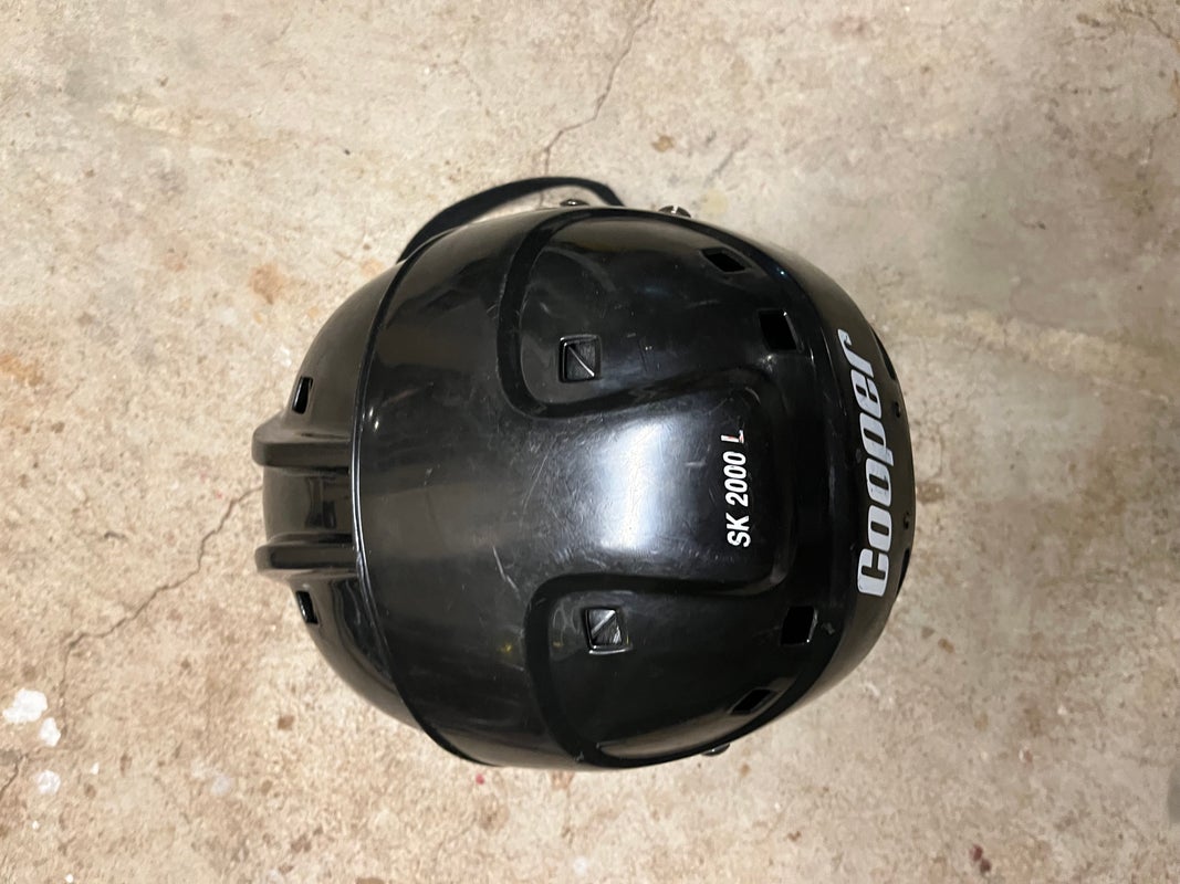Cooper SK2000 Large Blue Helmet Mark Messier Style Used Large SK 2000 ...
