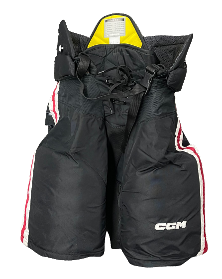 CCM HPTK CUSTOM PRO STOCK HOCKEY PANTS LARGE+1 NU NCAA USED (4)(10270 ...