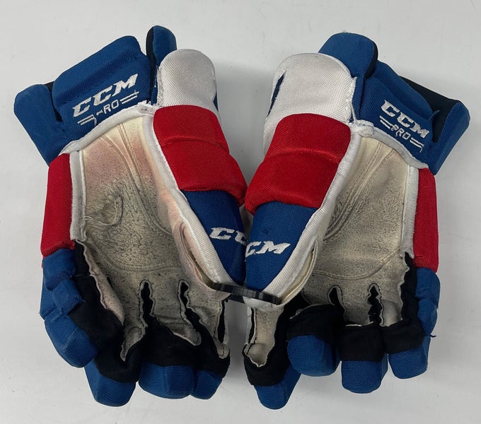 CCM HGTKPP PRO STOCK HOCKEY GLOVES 14" WOLFPACK AHL USED WHELAN(10358 ...