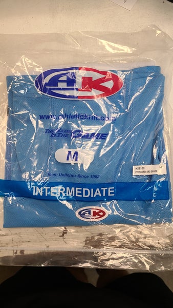 Sky Blue Intermediate New Medium Athletic Knit Socks | SidelineSwap ...