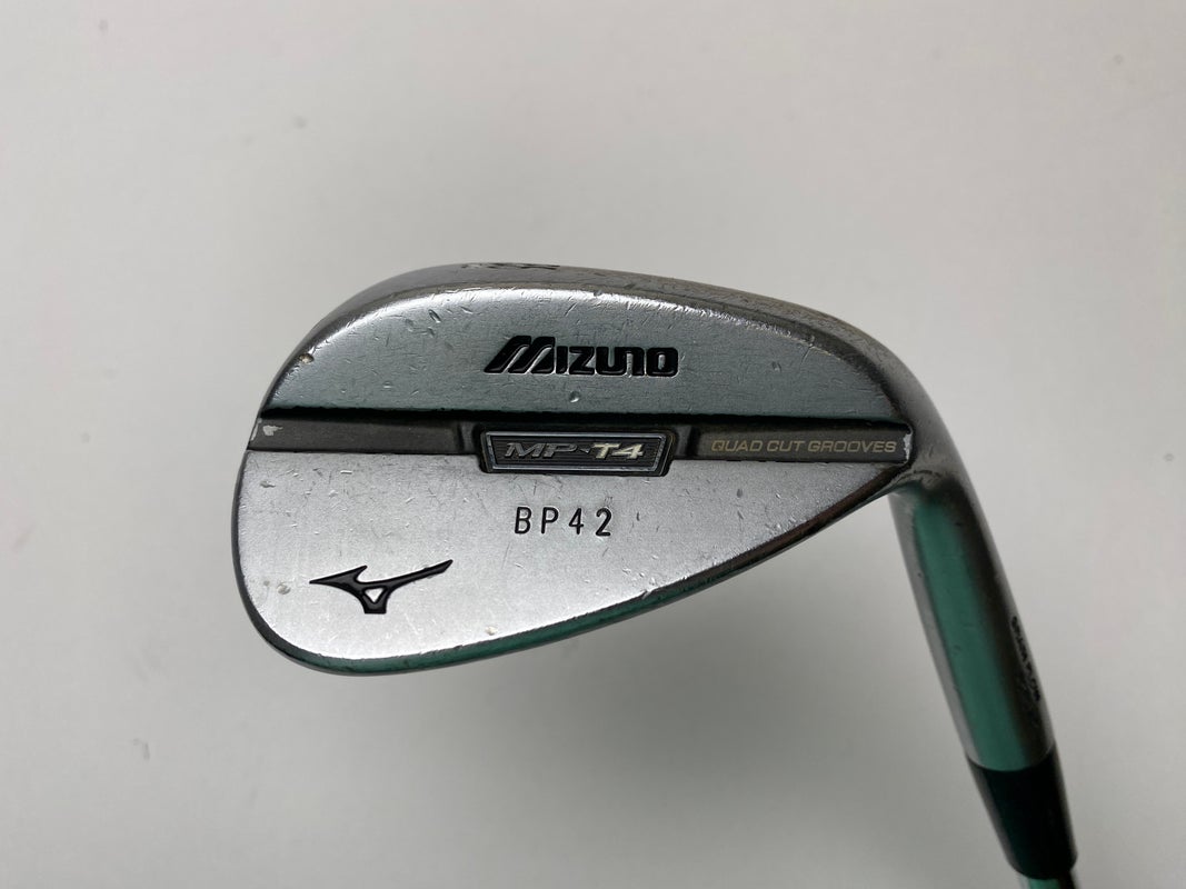Mizuno MP-T4 White Satin Gap Wedge GW 52* 7 Bounce DG Spinner Wedge Steel RH | SidelineSwap