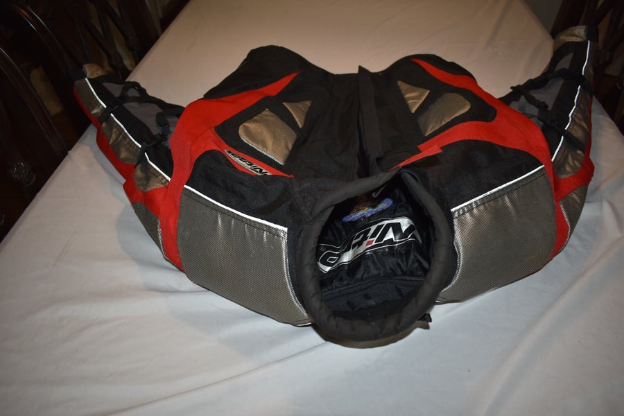 Nitro Racing Euro Jacket, Duraguard Protectors, Red/Black, Removable ...