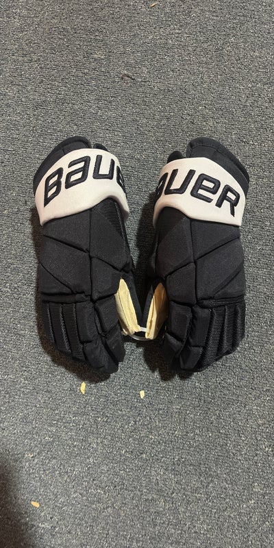 New Navy (WC) Bauer Vapor Hyperlite Pro Stock Gloves Colorado Avalanche ...