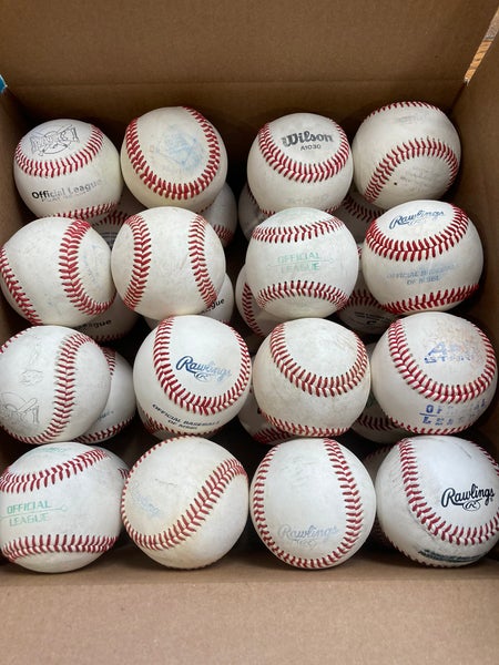 32 Slightly Used Baseballs - (Recycled Game-Balls) | SidelineSwap | Buy ...