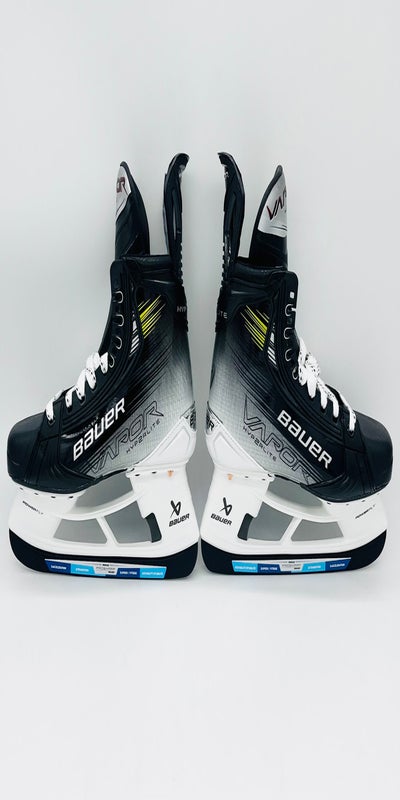 Like New Custom Black Bauer Vapor Hyperlite Hockey Skates-9 1/2 D/A-280 ...