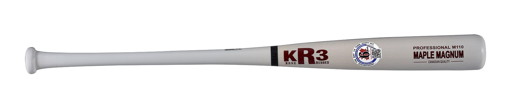KR3 M110 Maple Magnum 33 inch Wood Bat (-3) 30.5 oz 6 month factory ...