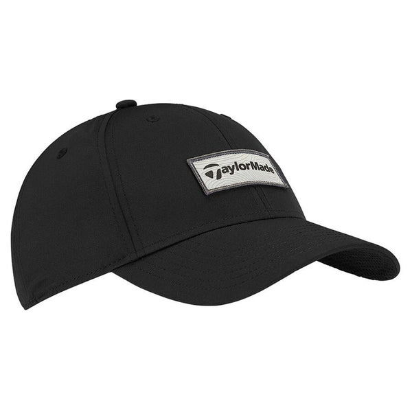 NEW TaylorMade Patch Logo Black Adjustable Snapback Golf Hat/Cap ...