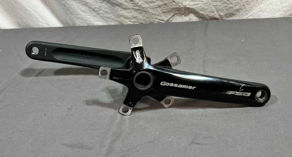 FSA Full Speed Ahead Gossamer Black Aluminum 175mm Crank Arms 110mm BCD ...