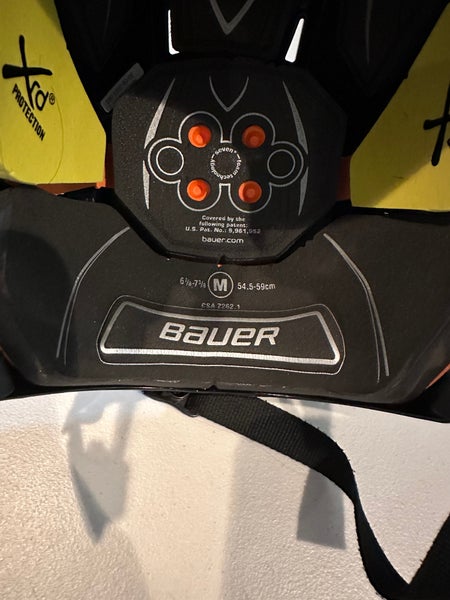 Used Medium Bauer Re-Akt 75 Helmet With Profile III Face Mask ...