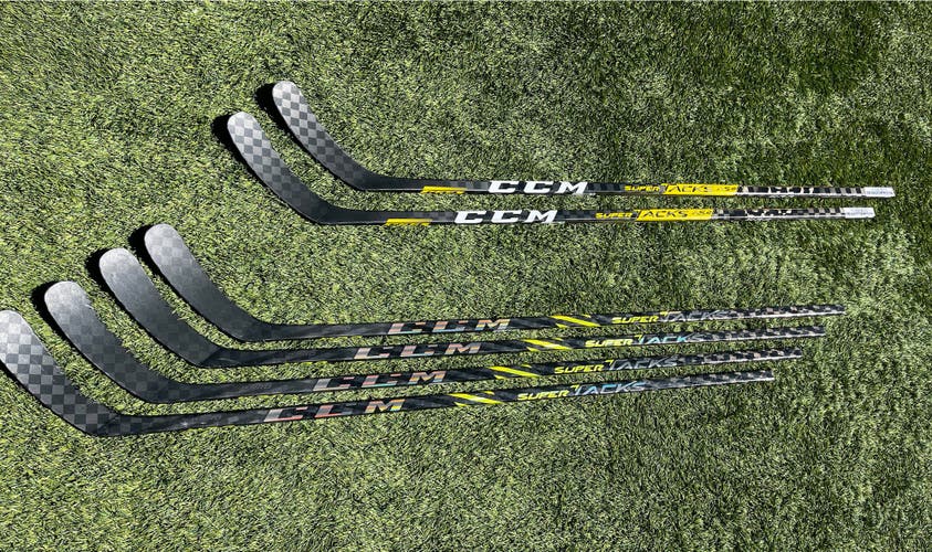 New Senior CCM Right Handed Super Tacks AS2 Pro Hockey Stick 75 flex ...