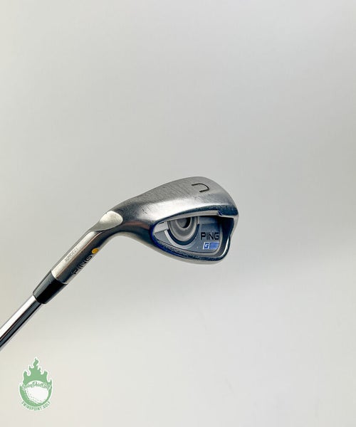 Used LEFT HANDED Ping G Yellow Dot Utility Wedge X-Stiff Flex Steel ...
