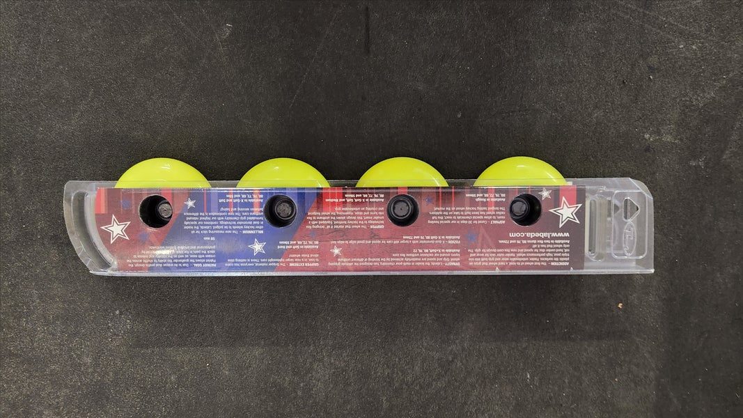 Labeda Yellow Gripper Rollerblade Wheels 77mm, 76mm/80A [Pack of 4 ...