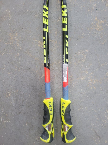 Used Leki Race Poles 120 Cm 48 In Men's Downhill Ski Poles ...