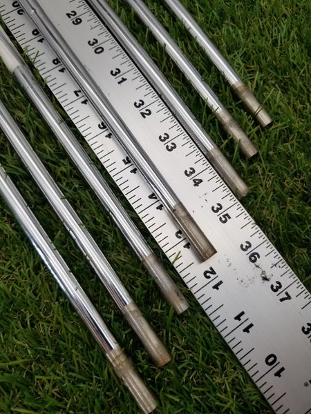TRUE TEMPER AMT TOUR WHITE X100 IRON SHAFT SET 5-PW,GW XSTIFF .355 ...
