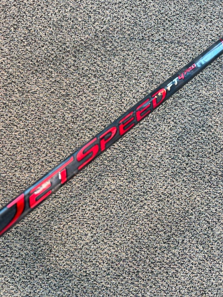 Used Senior CCM Jetspeed FT4 Pro Right Hockey Stick Pro Stock ...