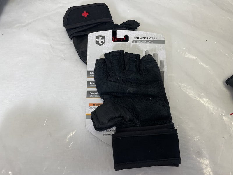 New Harbinger Pro Wristwrap Xl Weightlifting Gloves | SidelineSwap ...
