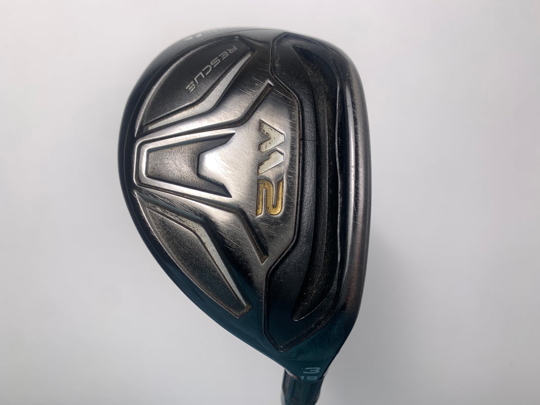 Taylormade M2 3 & 4 Hybrid Set 19* 22* REAX 65g Regular Graphite Mens ...
