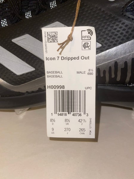 Adidas icon 7 dripped out men’s baseball cleats | SidelineSwap | Buy ...