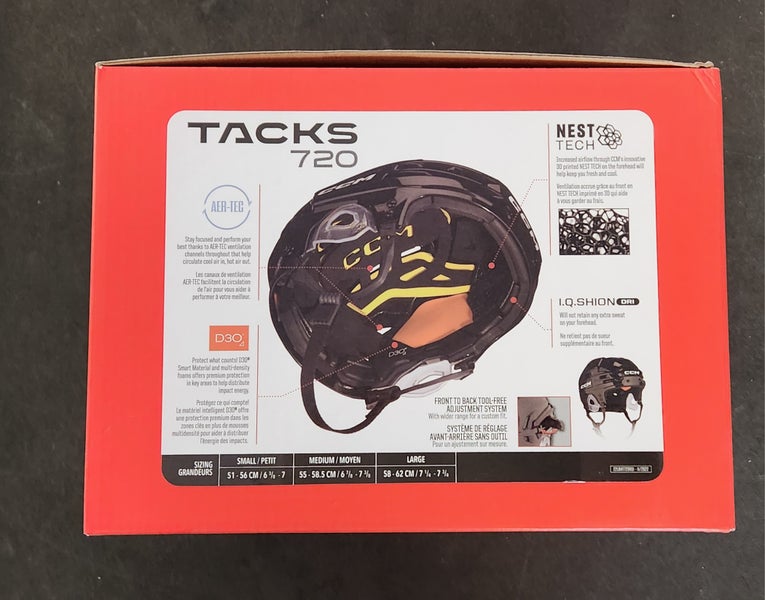 New CCM tacks 720 Helmet [HT720:SR] | SidelineSwap | Buy and Sell on ...