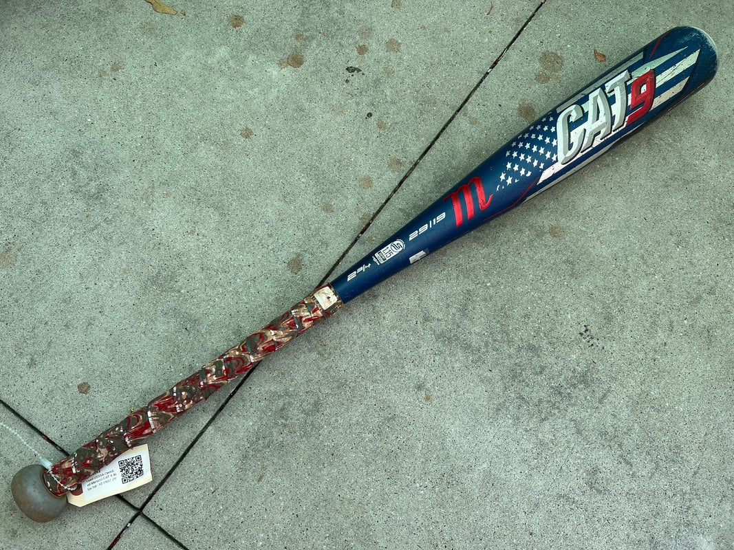Used USSSA Certified Marucci CAT 9 Alloy Bat -10 19OZ 29" | SidelineSwap