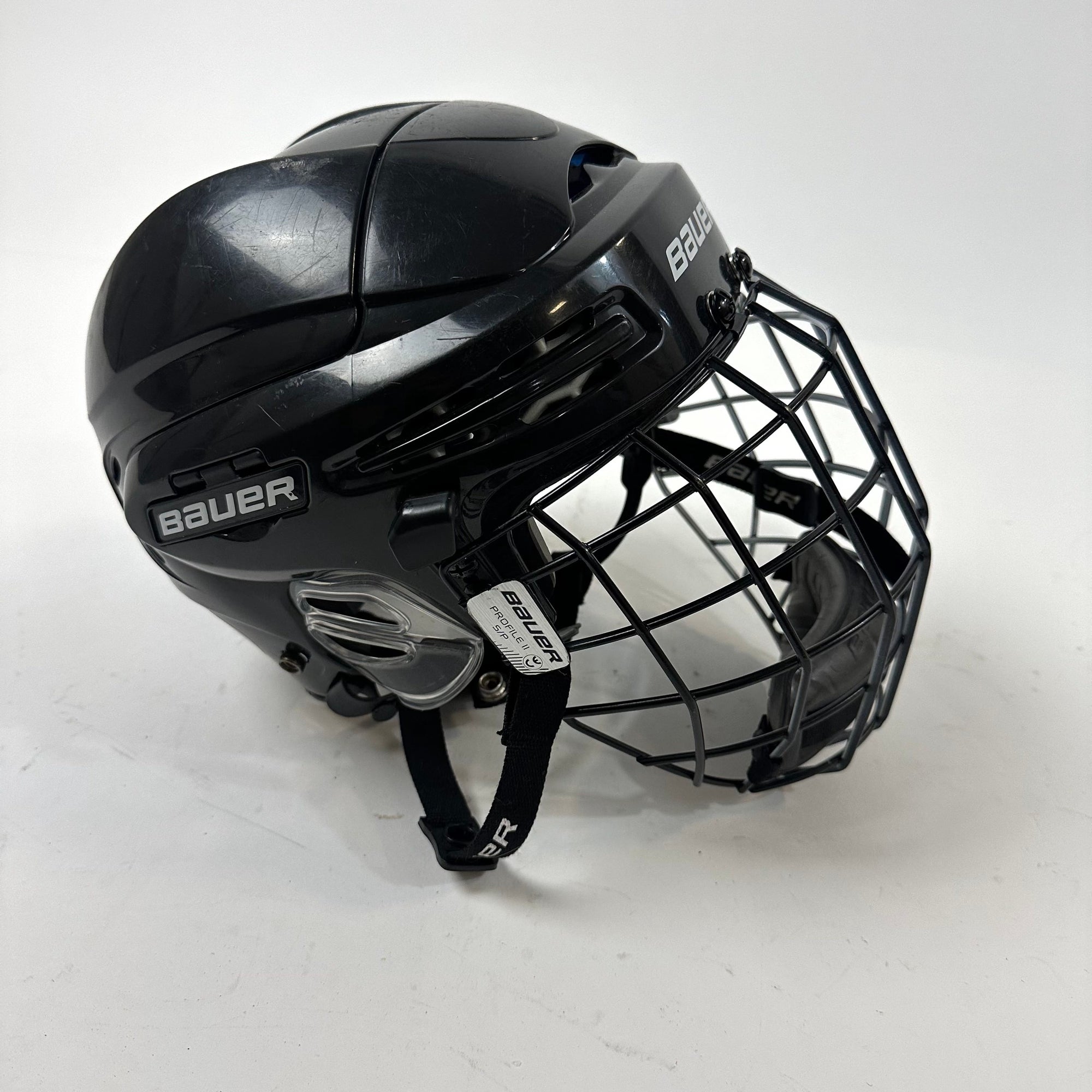 Black Used Medium Bauer 5100 Helmet with Oreo Cage | SidelineSwap