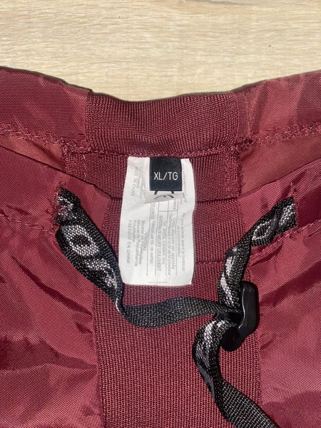 Warrior XL Maroon Hockey Pants Shell with Socks | SidelineSwap | Buy ...